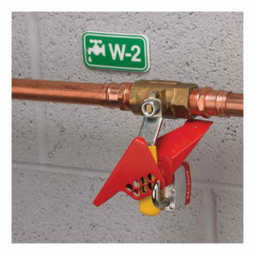 Master Lock® S3476 Wedge Style Ball Valve Lockout