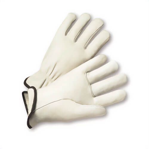 PIP® 999/M Unisex Gloves, Drivers/Work, M, White Empire Rigging & Supply